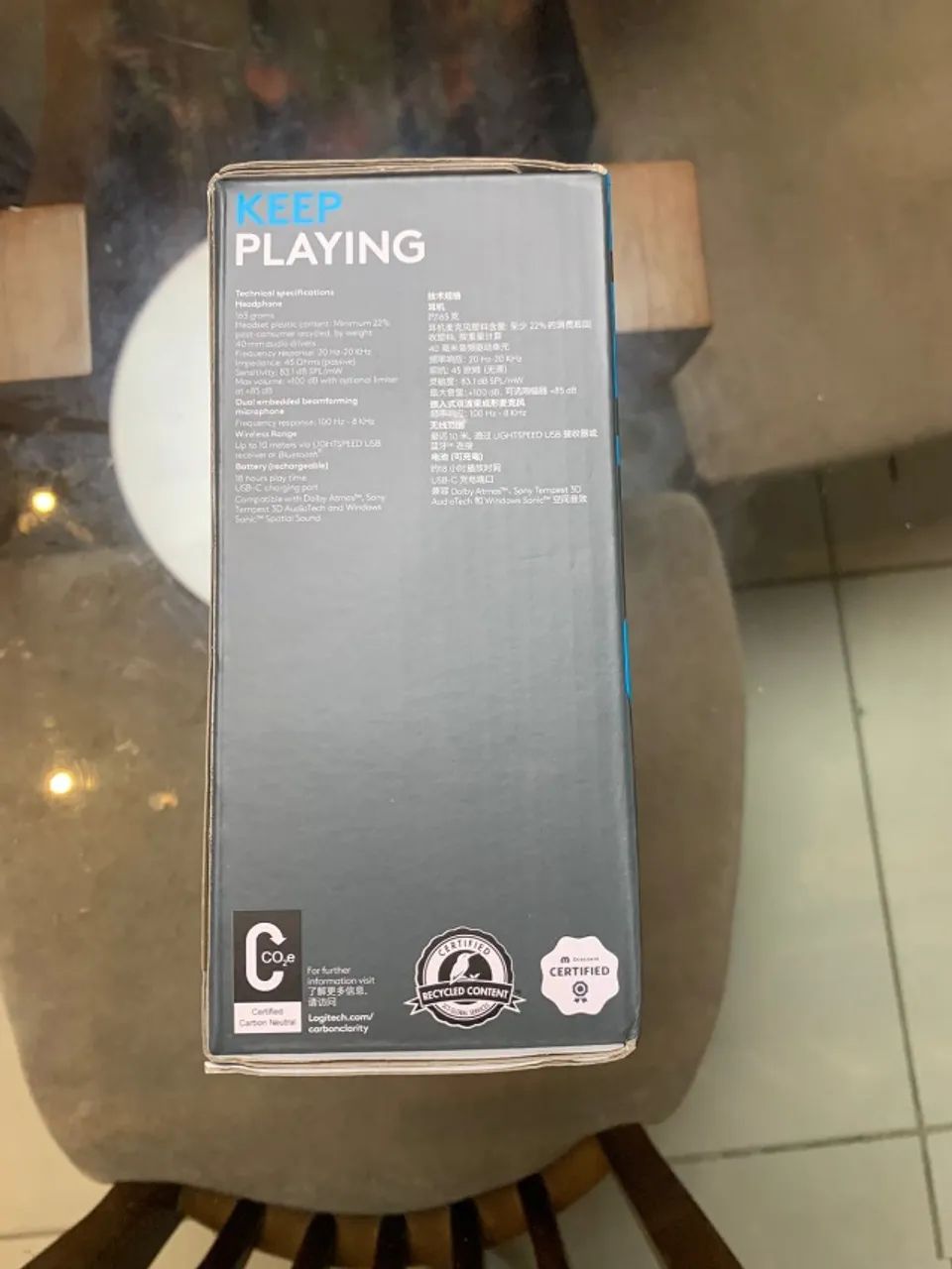 Headset Gamer Sem Fio Logitech G435 Lightspeed - Fones de Ouvido ...