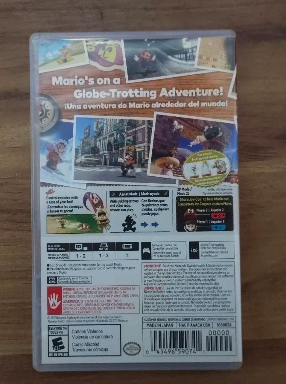 Super Mario Odyssey Switch - Jogos de Vídeo Game - Santa Mônica, Belo ...