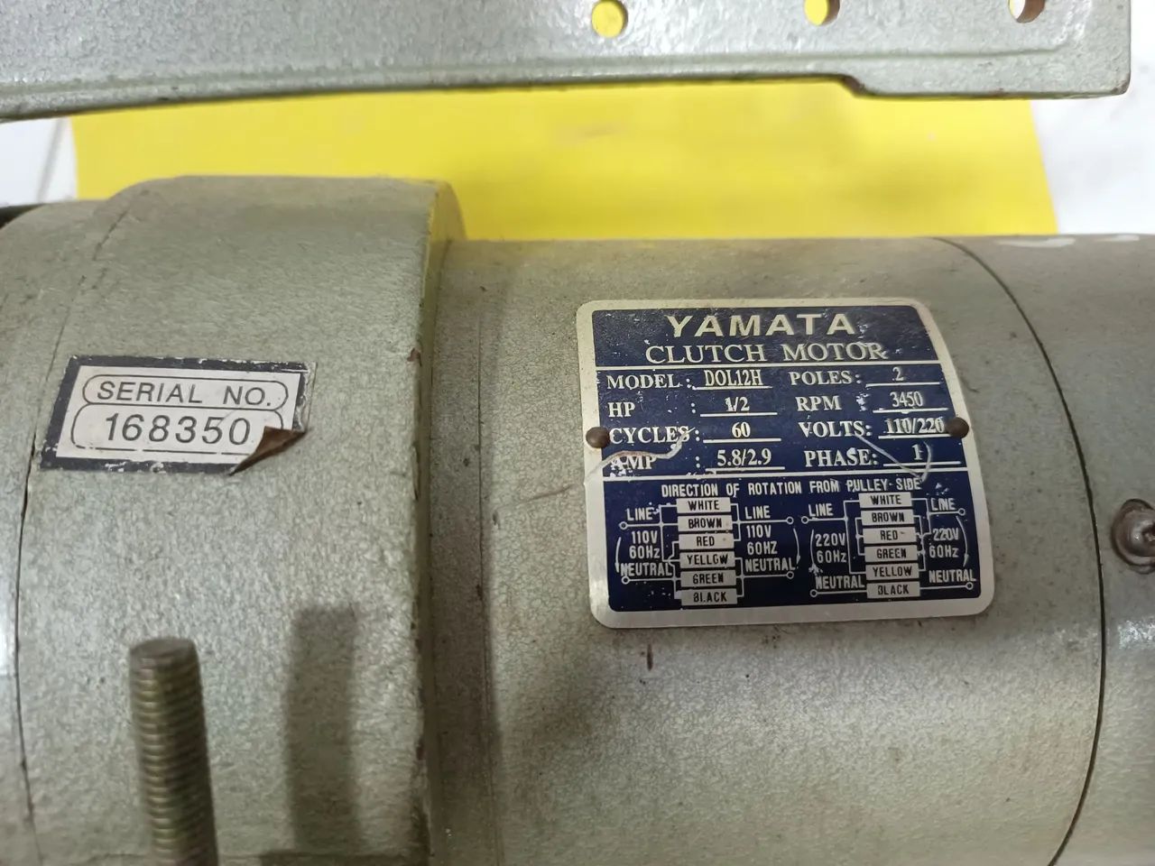 Motor de máquina de costura Yamata - Drones - Boa Vista, Joinville ...