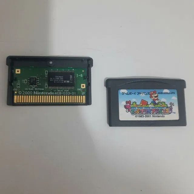 Super Mario Advance + mario kart ds Original Game boy nintendo - Jogos ...