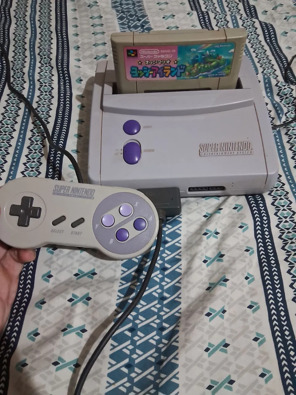 "super nintendo original" no Brasil