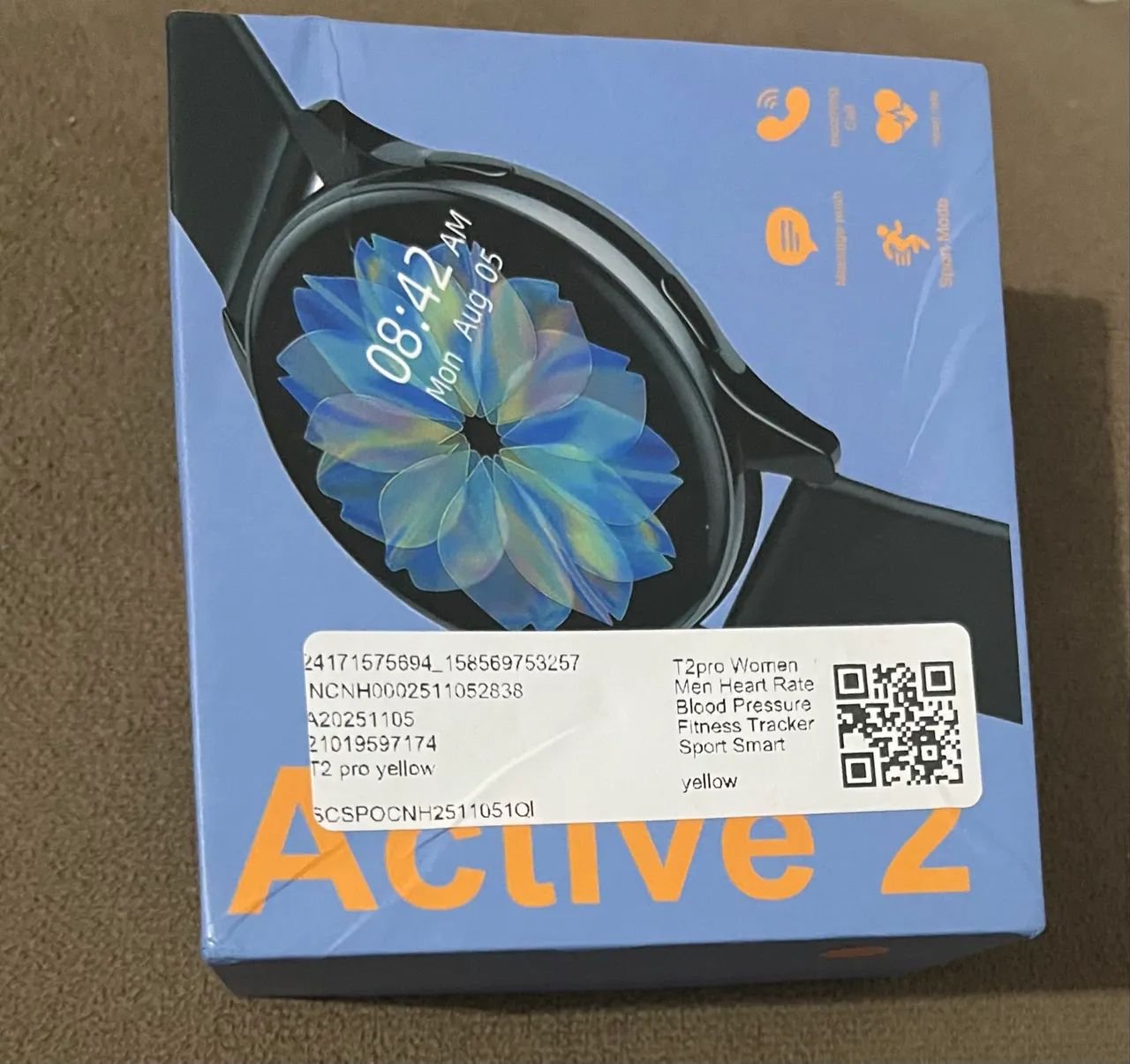 Smartwatch Active T2 pró Woman/Man - Acessórios Para Smartwatch - Santa ...