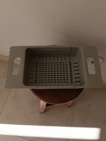 Secador para pia com extensor para folhas, frutas, legumes, multiuso em ...