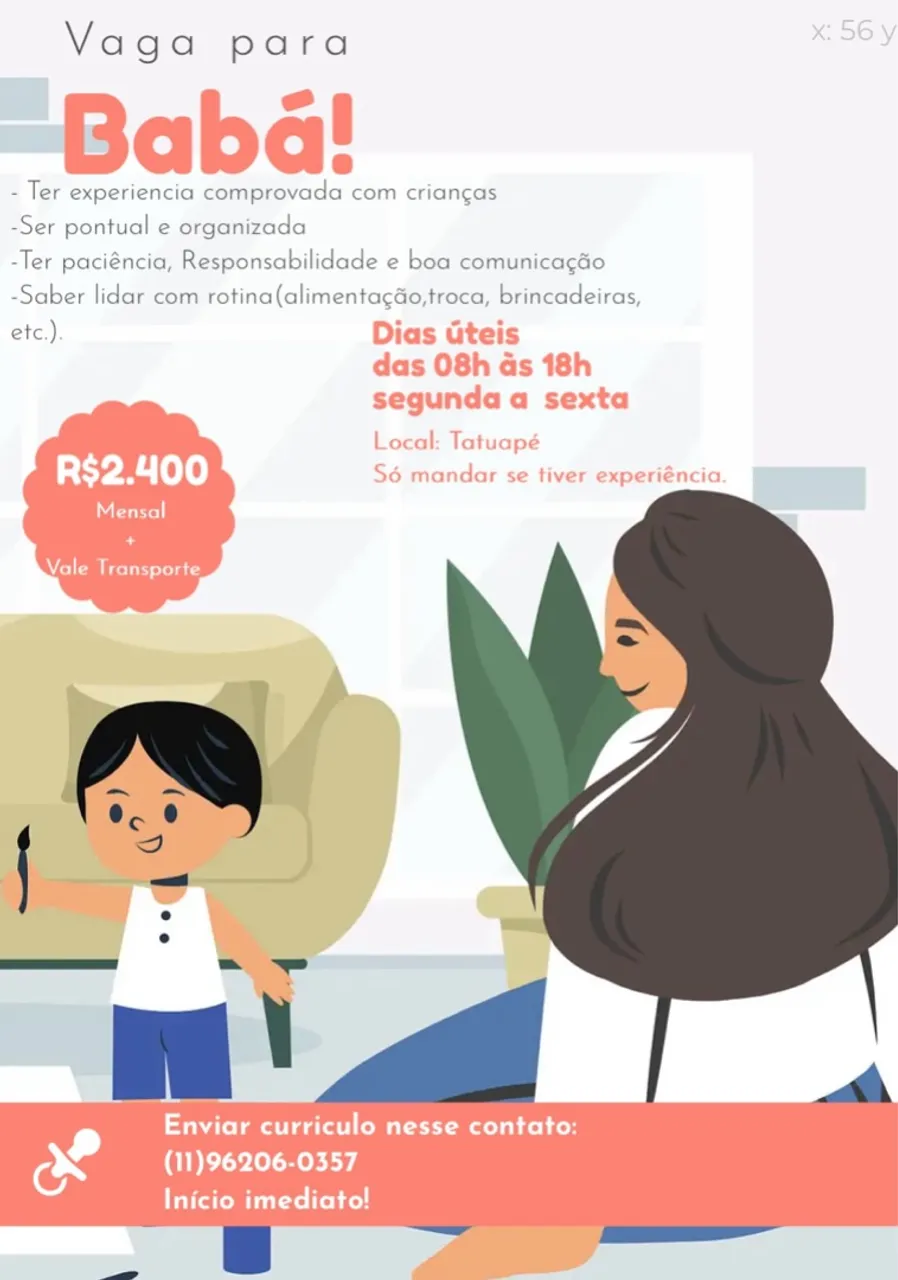 "vagas para baba" - Vagas de emprego no Brasil