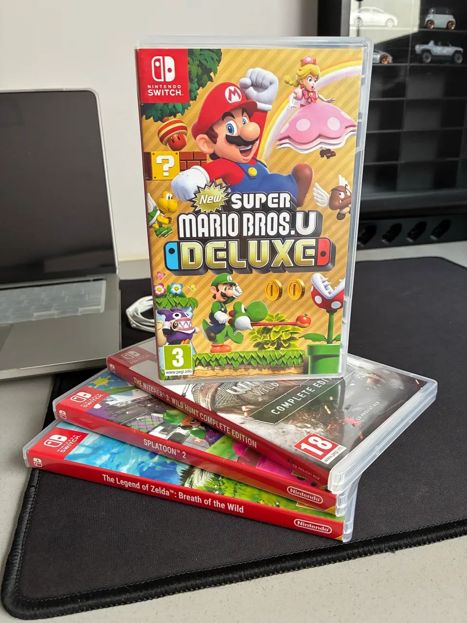 New Super Mario Bros U Deluxe - Nintendo Switch - Jogos de Vídeo Game ...