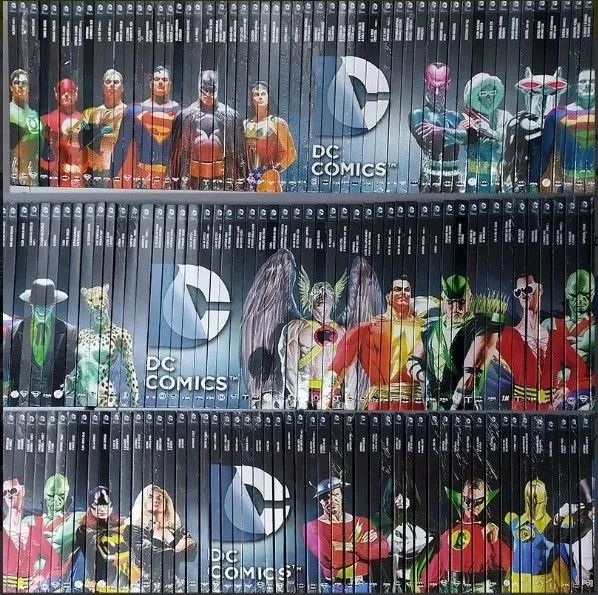 Coleção DC Comics Graphic Novels Eaglemoss 150 livros Única completa ...