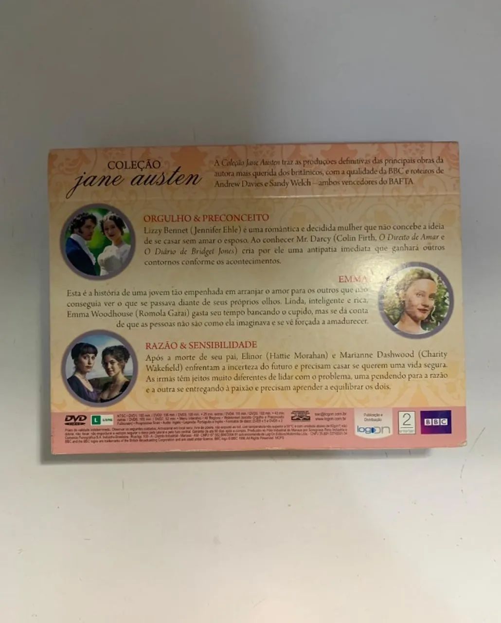 Dvd - Coleção Jane Austen - Box 7 Dvd's - CDs, DVDs etc - Centro, Rio ...