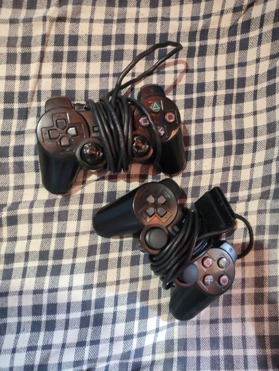 "controles de ps2 original" - Consoles de Vídeo Game no Brasil