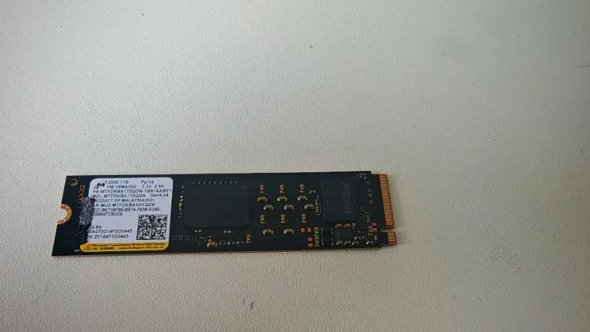 SSD 1 Tera Nvme - 1 Tera Sata para Notebook - PC - Nova - Nota Fiscal ...