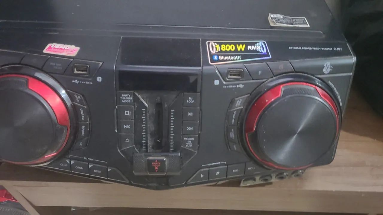 Mini System LG 800W RMS Bluetooth - Aparelhos de Som - Jardim ...