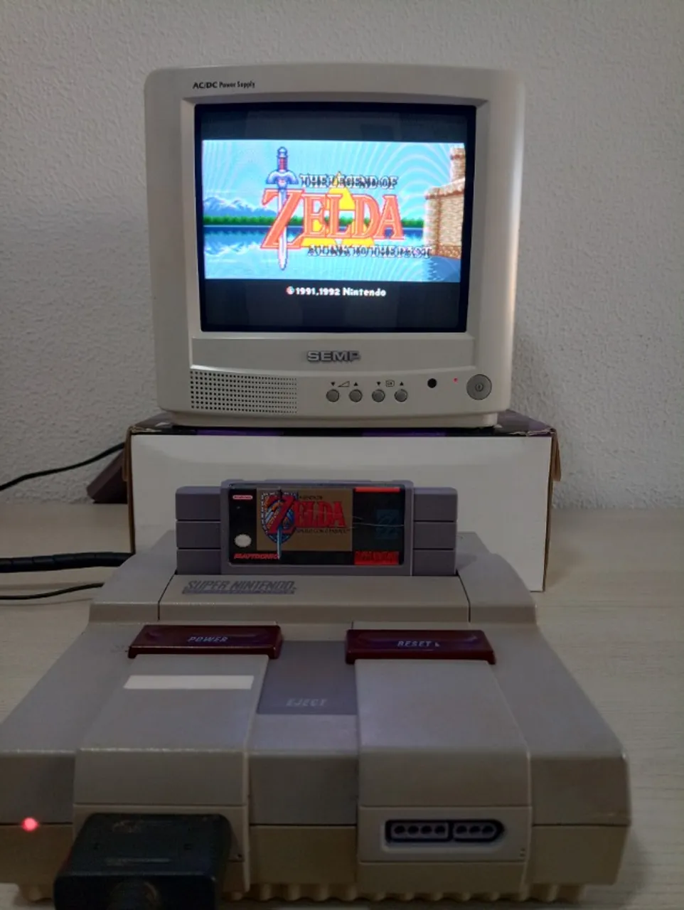 "super nintendo original" no Brasil