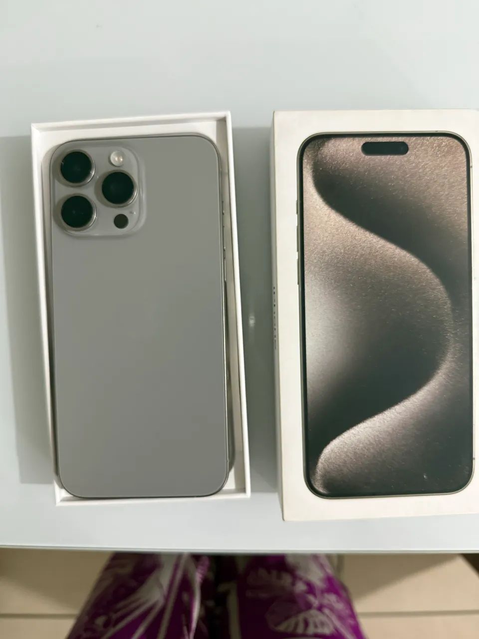 Apple iPhone 15 Pro max (256 GB) - Titanium Natural - - Celulares e ...