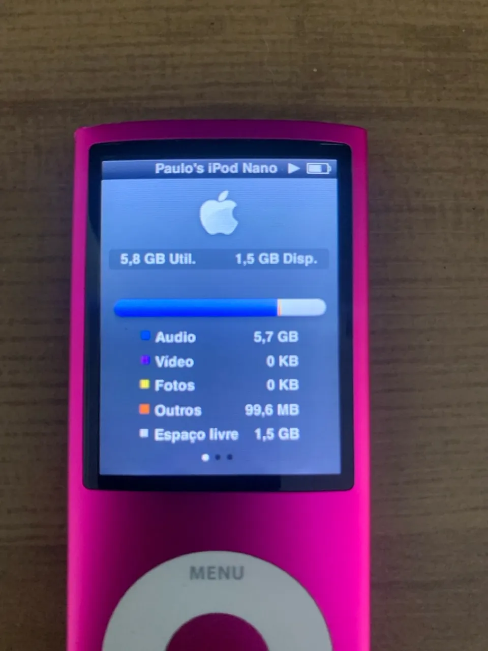 "ipod classico" no Brasil