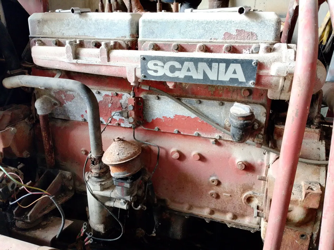 "motor scania" no Brasil
