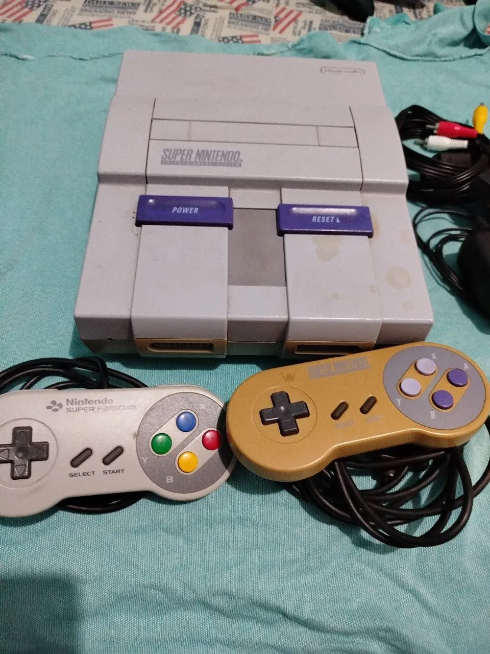 "super nintendo original" no Brasil
