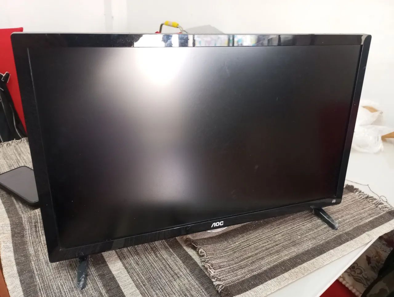 TV monitor led 24 polegadas AOC - TVs - Bom Retiro, São Paulo 1401037313 | OLX