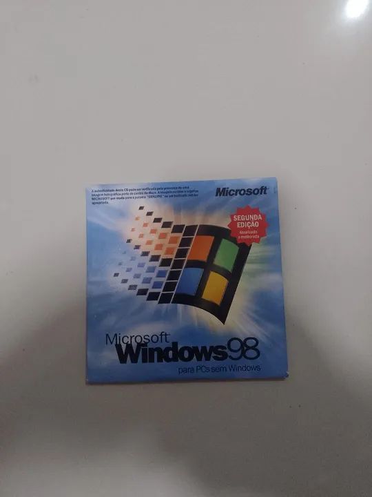 "windows 98" no Brasil