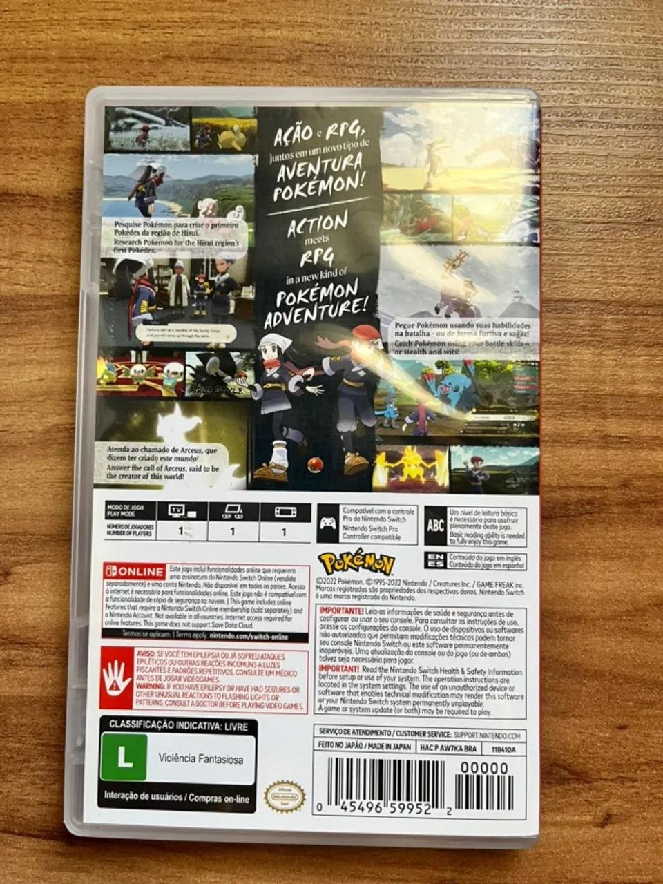 POKÉMON LEGENDS ARCEUS NINTENDO SWITCH - Jogos de Vídeo Game ...