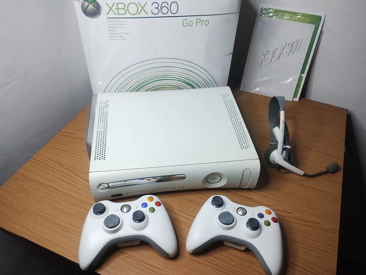 Microsoft Xbox 360 GO PRO (item de coleção) - Consoles de Vídeo Game ...