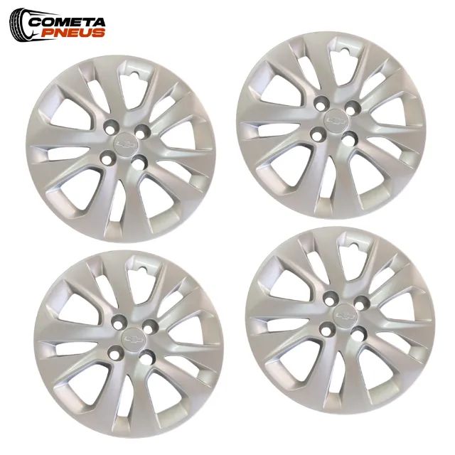 Jogo de Calotas aro 15 do Ônix / Prisma 2013 a 2016 (original GM, sem ...