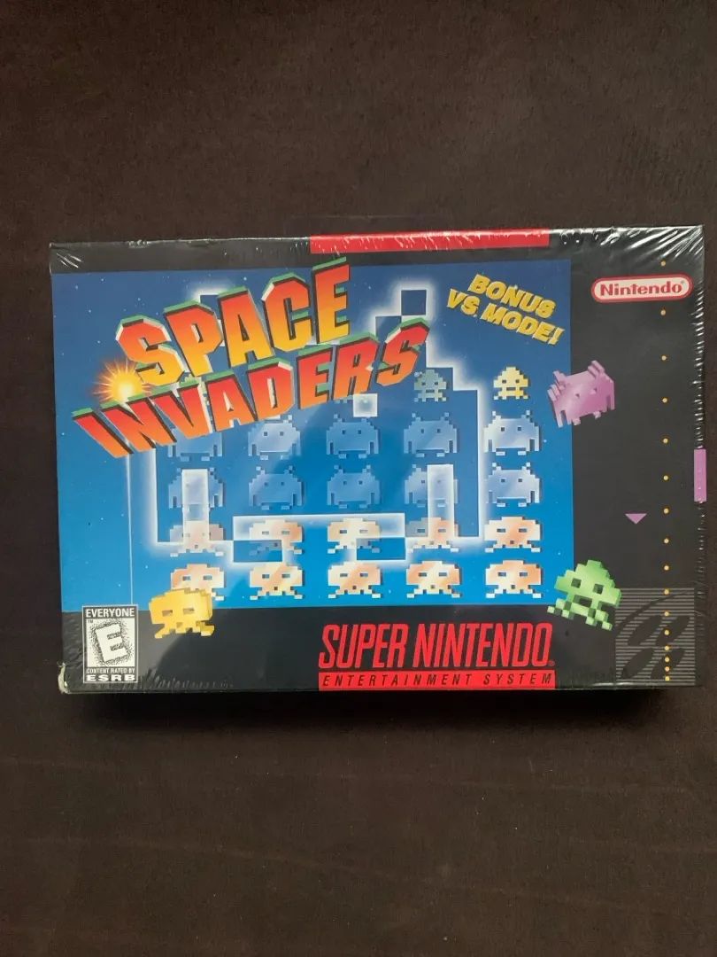 Space Invaders - Snes - Lacrado - Jogos de Vídeo Game - Vila Romana ...