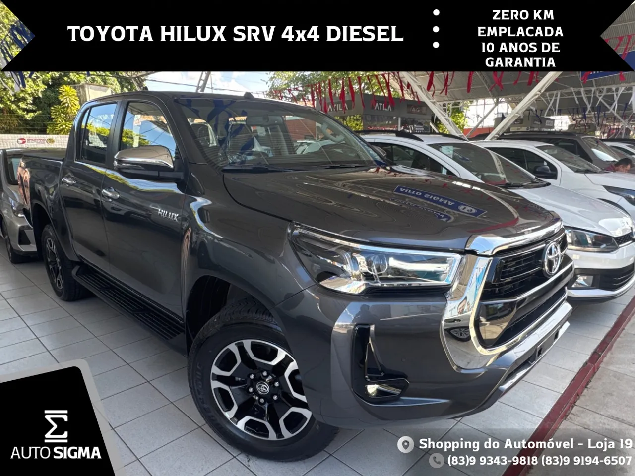 "toyota hilux 25" no Brasil