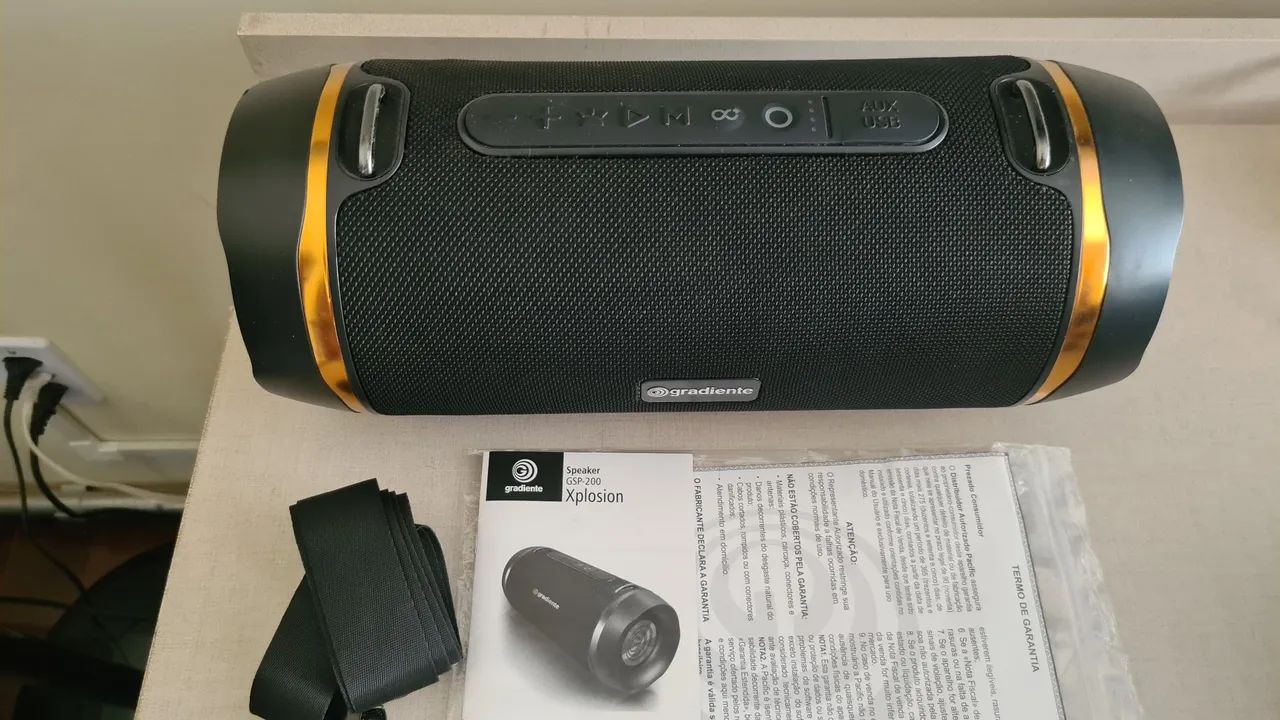 Caixa de som Bluetooth Boombox GSP-200 - Aparelhos de Som - Guará II ...