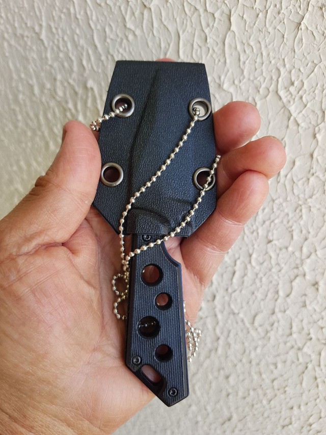 Faca Neck Knife Delta Defender - DE COLEÇÃO NOVA NUNCA USADA - (Ver ...