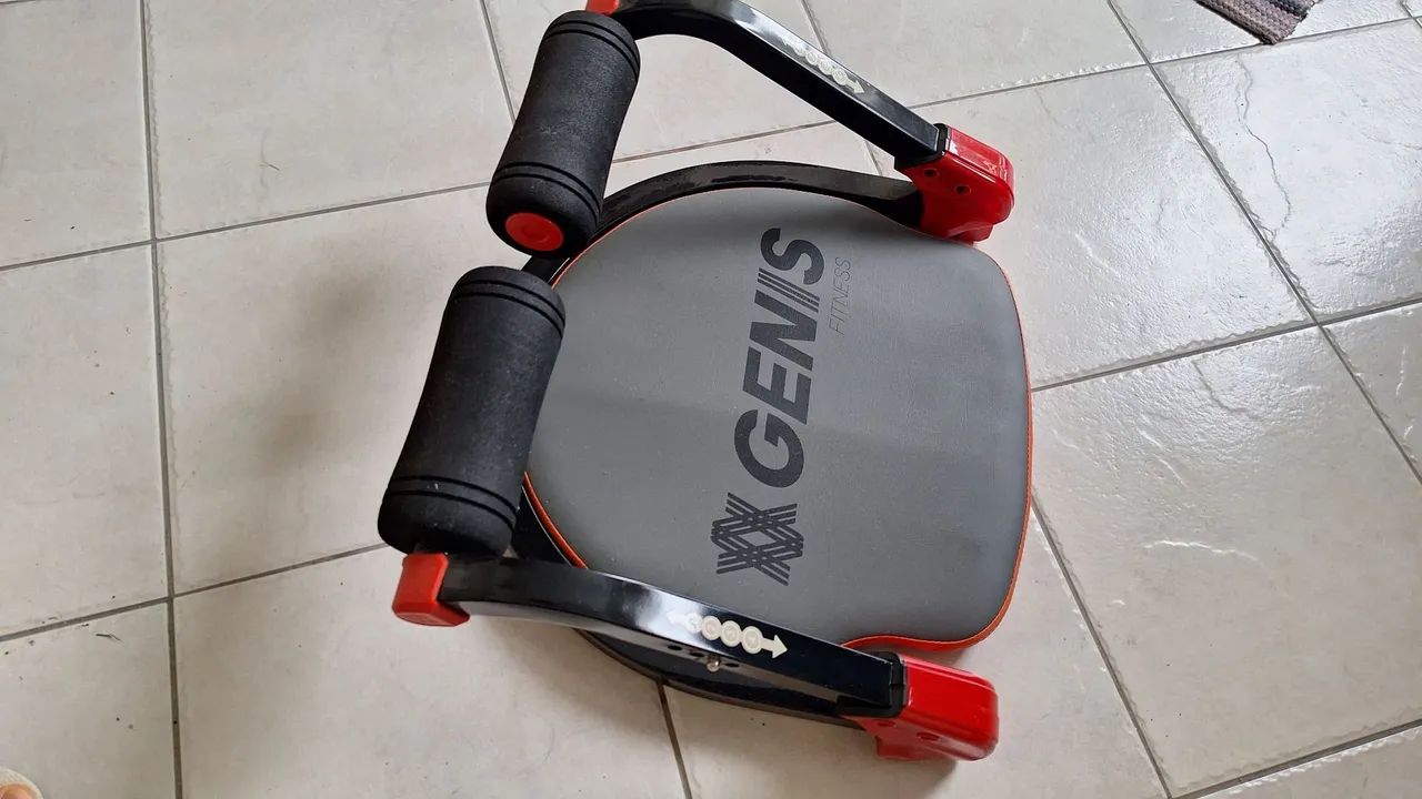Aparelho de Abdominais Ab Roller Genius Fitness - Academia e Exercícios - Vila Nogueira ...