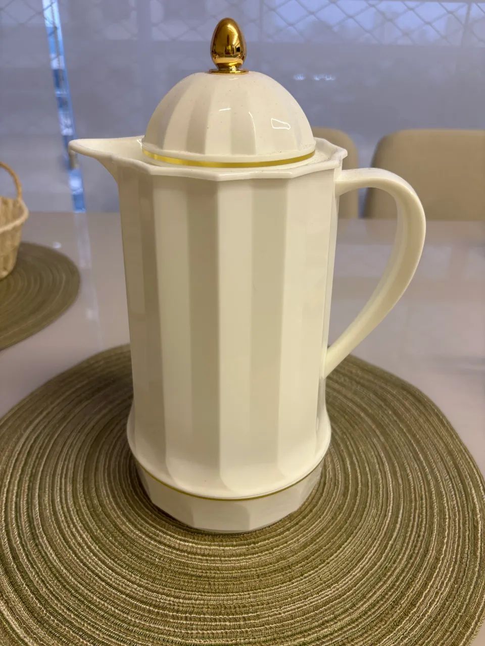 Garrafa térmica branca - Utensílios Para Cozinha - Benfica, Fortaleza ...