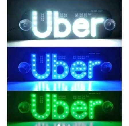 "luminoso uber" no Brasil