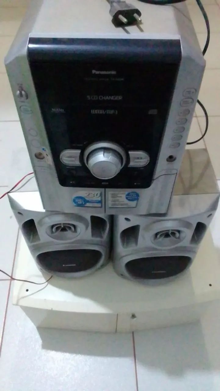 Mini System Panasonic 5cds - Aparelhos de Som - Centro, São Luís ...