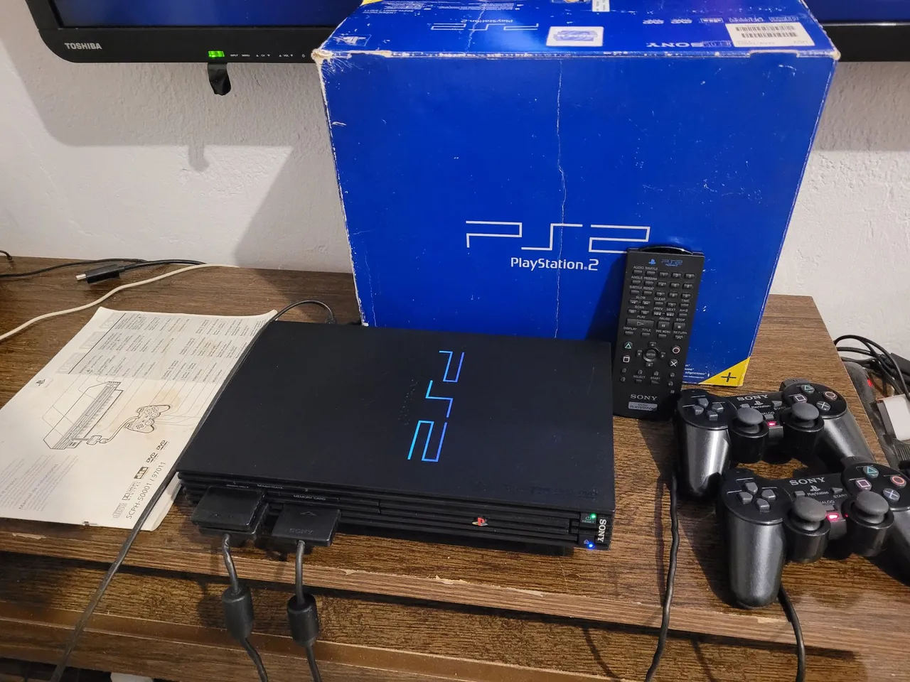 "playstation 2 fat desbloqueado" - Consoles de Vídeo Game no Brasil