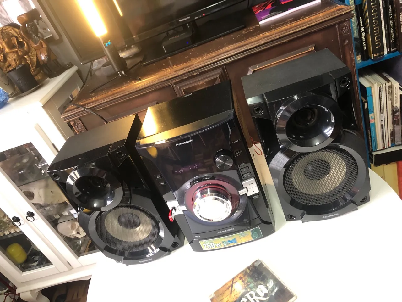 "mini system da panasonic" - Aparelhos de Som no Brasil