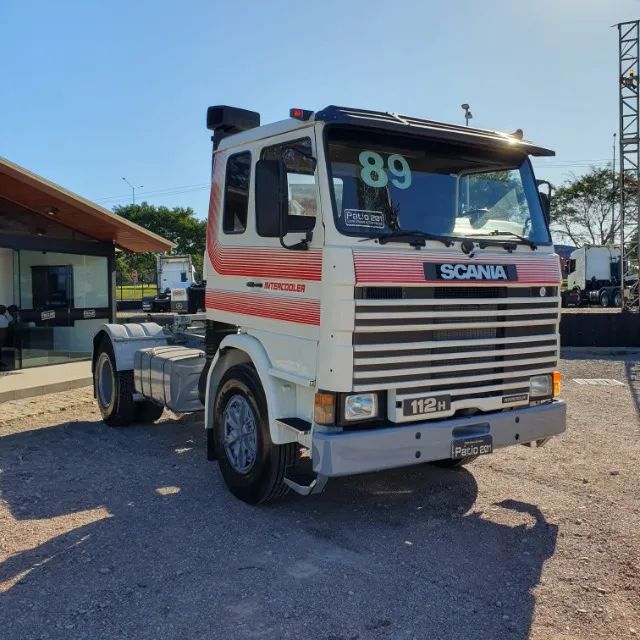 Scania 112 H 4x2 1989 Caminhão 112h Frontal Cavalo Restaurado - Caminhões - Pinheirinho ...