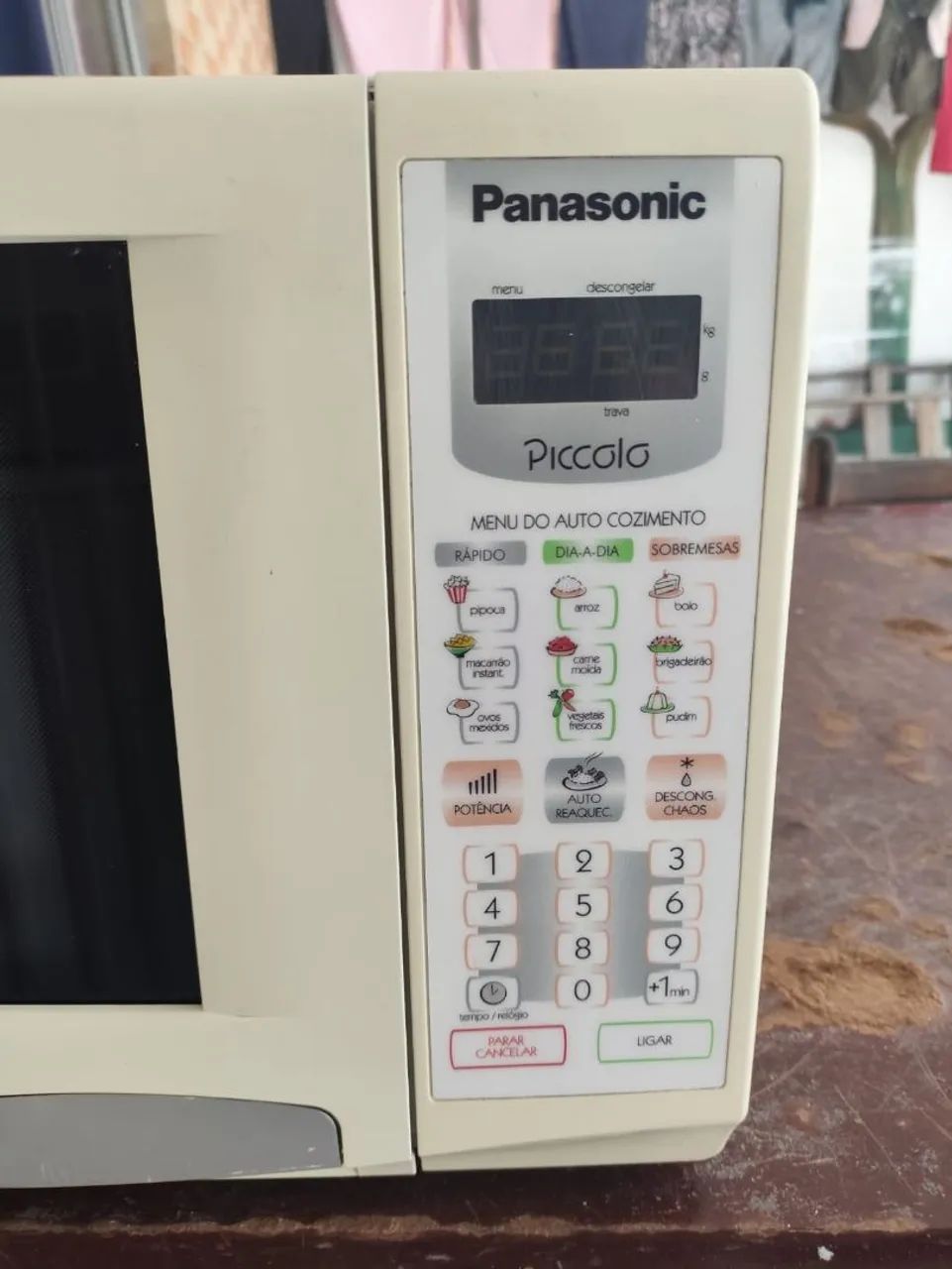 Microondas Panasonic,20 lts,110 volts, entrego e dou garantia - Fogões ...