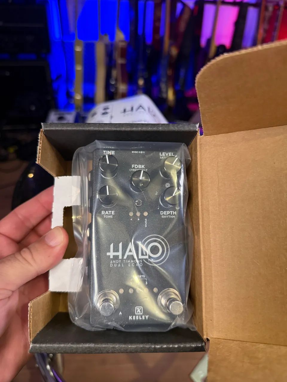 Pedal Delay Keeley Halo Andy Timmons - Instrumentos musicais - Recreio ...