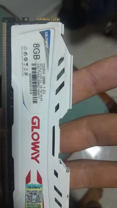 Memória RAM GLOWY 8GB DDR4 2666MHz - Memória RAM - Visconde de Araújo ...