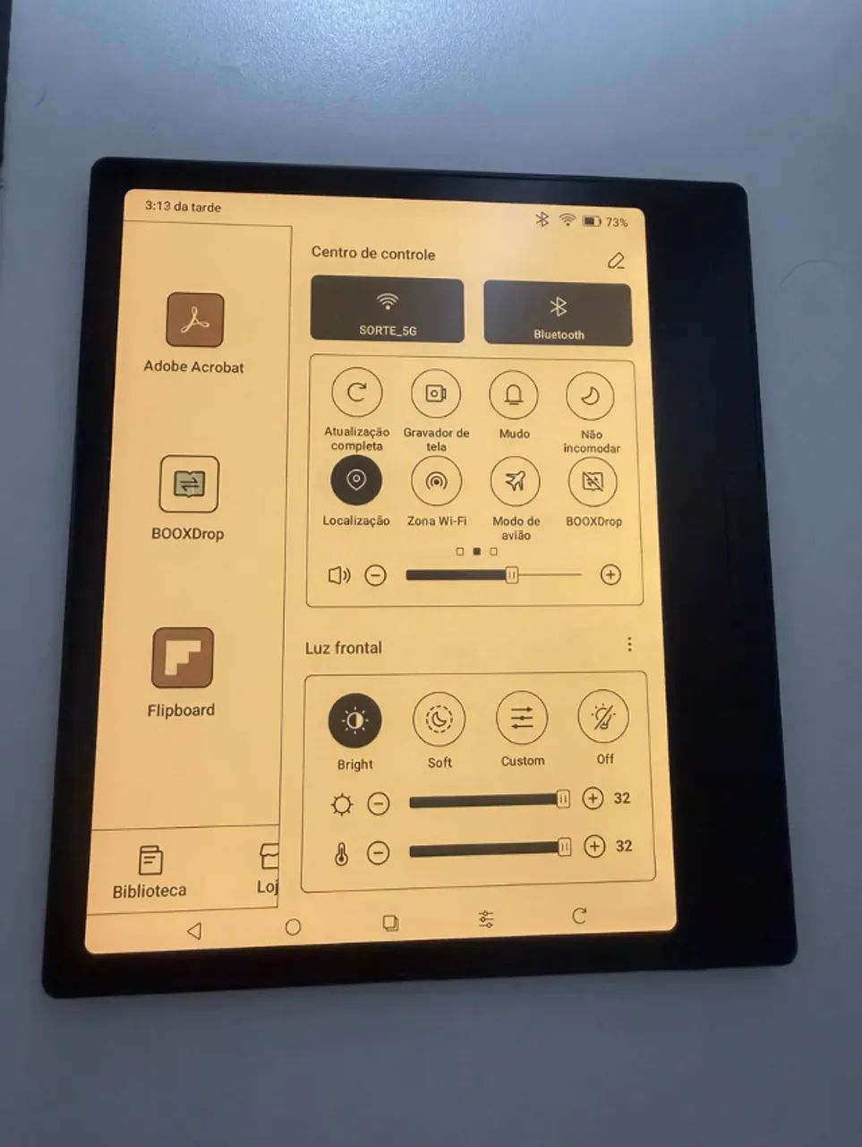 E-reader Boox Go Color 7 64gb (android 12) melhor que Kindle Colorsoft ...