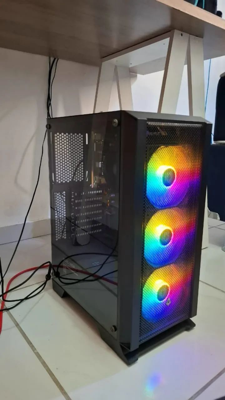PC MANCER GAMER, AMD Ryzen 5 4600G, 16GB DDR4, SSD 480GB + TECLADO E ...