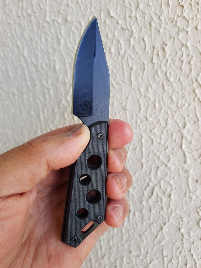 Faca Neck Knife Delta Defender - DE COLEÇÃO NOVA NUNCA USADA - (Ver ...