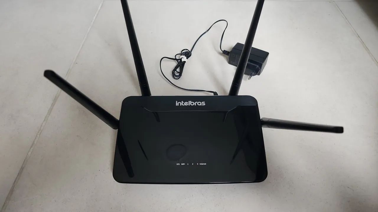 Roteador Intelbras Wireless - Conectividade e Dispositivos de Rede ...