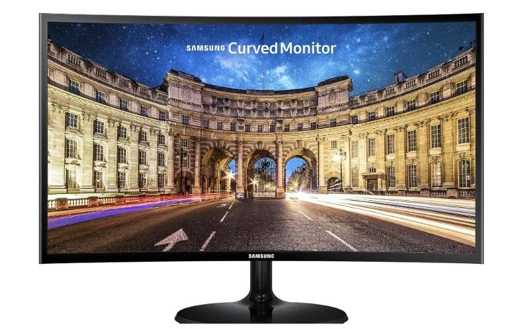 Monitor Curvo 24'' Full Hd Freesync C24f390fh Samsung Bivolt Cor Preto ...