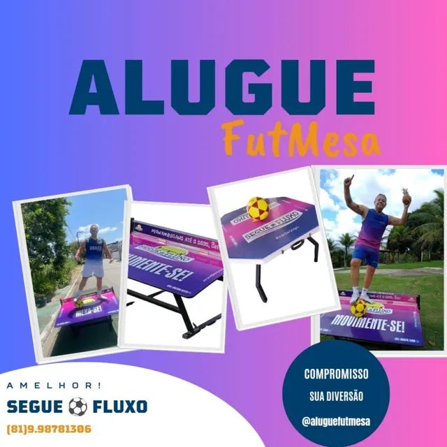"futmesa dobravel" no Brasil