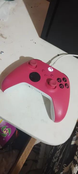 Controle XBOX SÉRIES S/X, PERSONALIZADO (ROSA) - Peças e Acessórios de ...