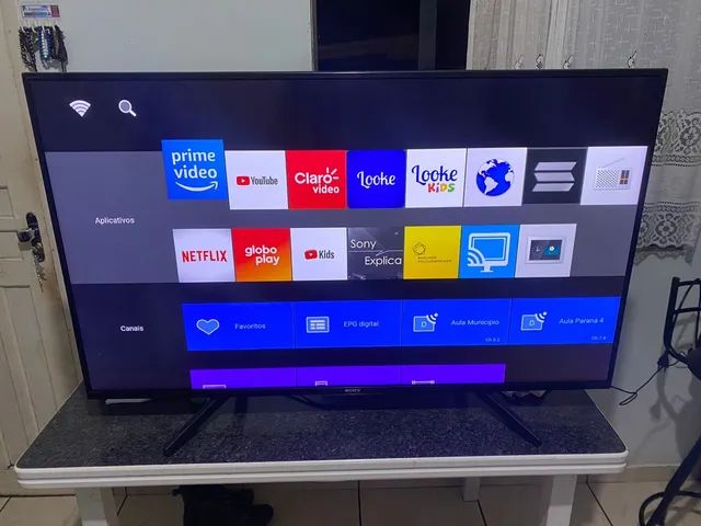 "tv sony 50 polegadas 4k" no Brasil