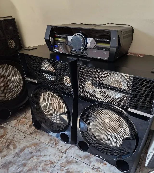 Mini System Sony Shake 77 3000W - Aparelhos de Som - Eldorado, Contagem ...