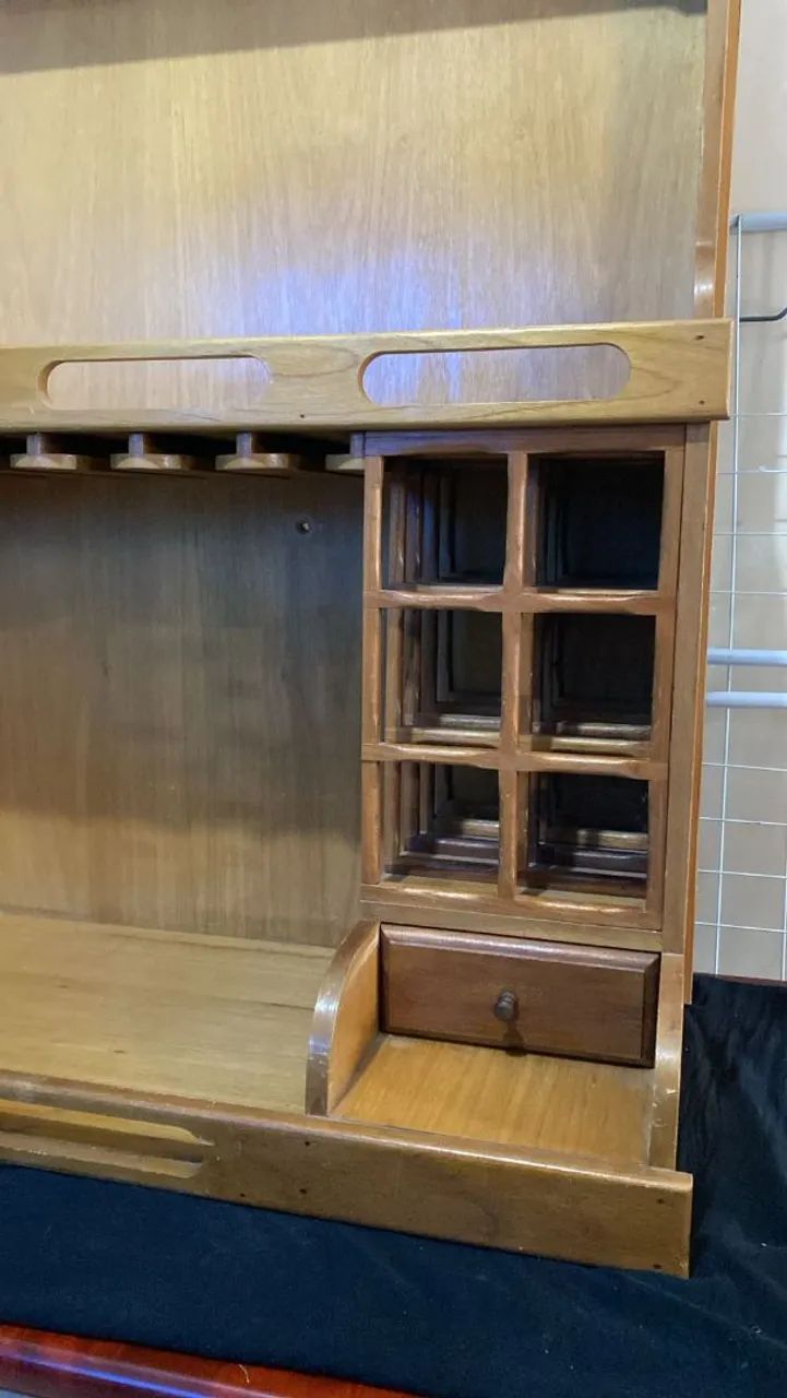 Bar de Cerejeira 1,20m por 90cm - Móveis Para Organização - Monjolos ...