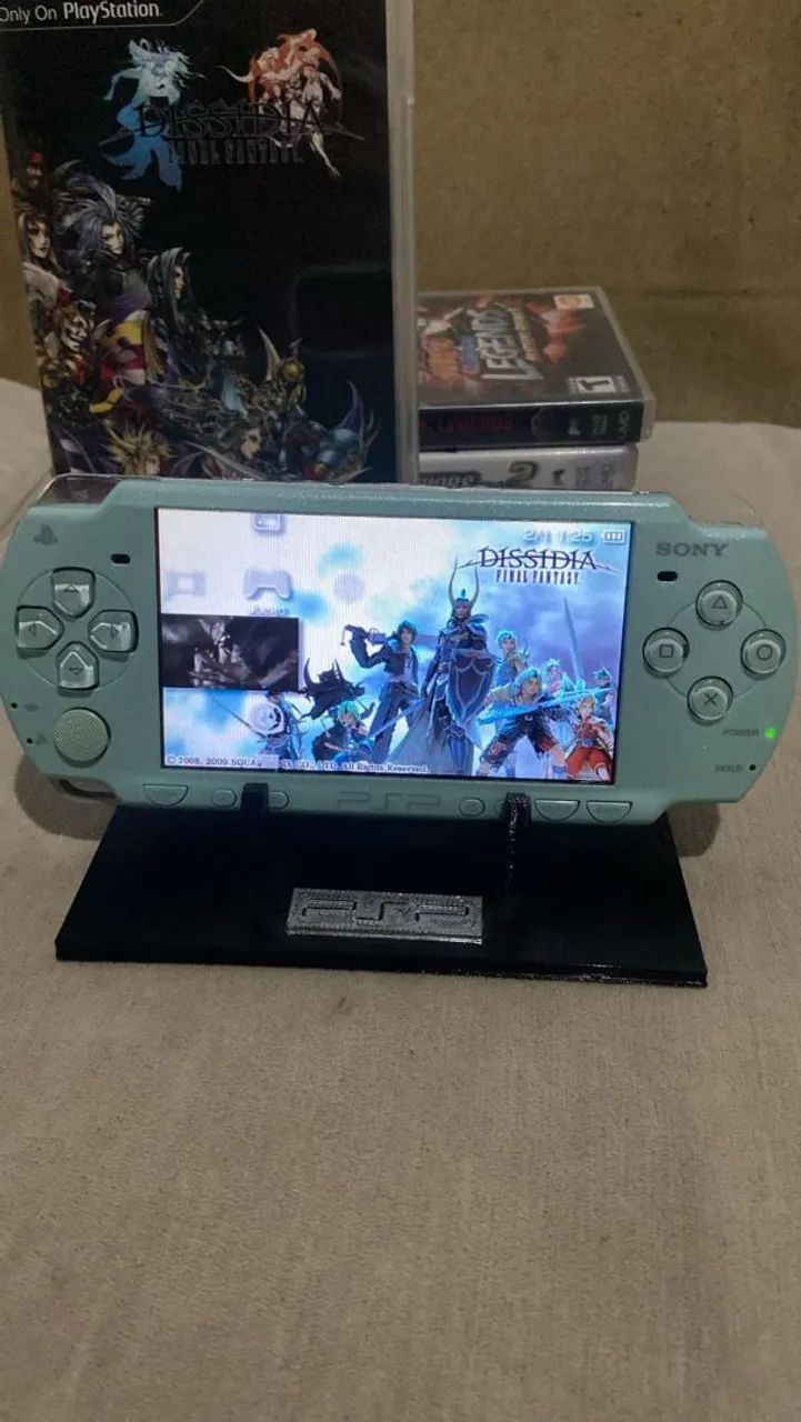 Psp verde ceramica RARO lindo!!! Com jogos. - Consoles de Vídeo Game ...