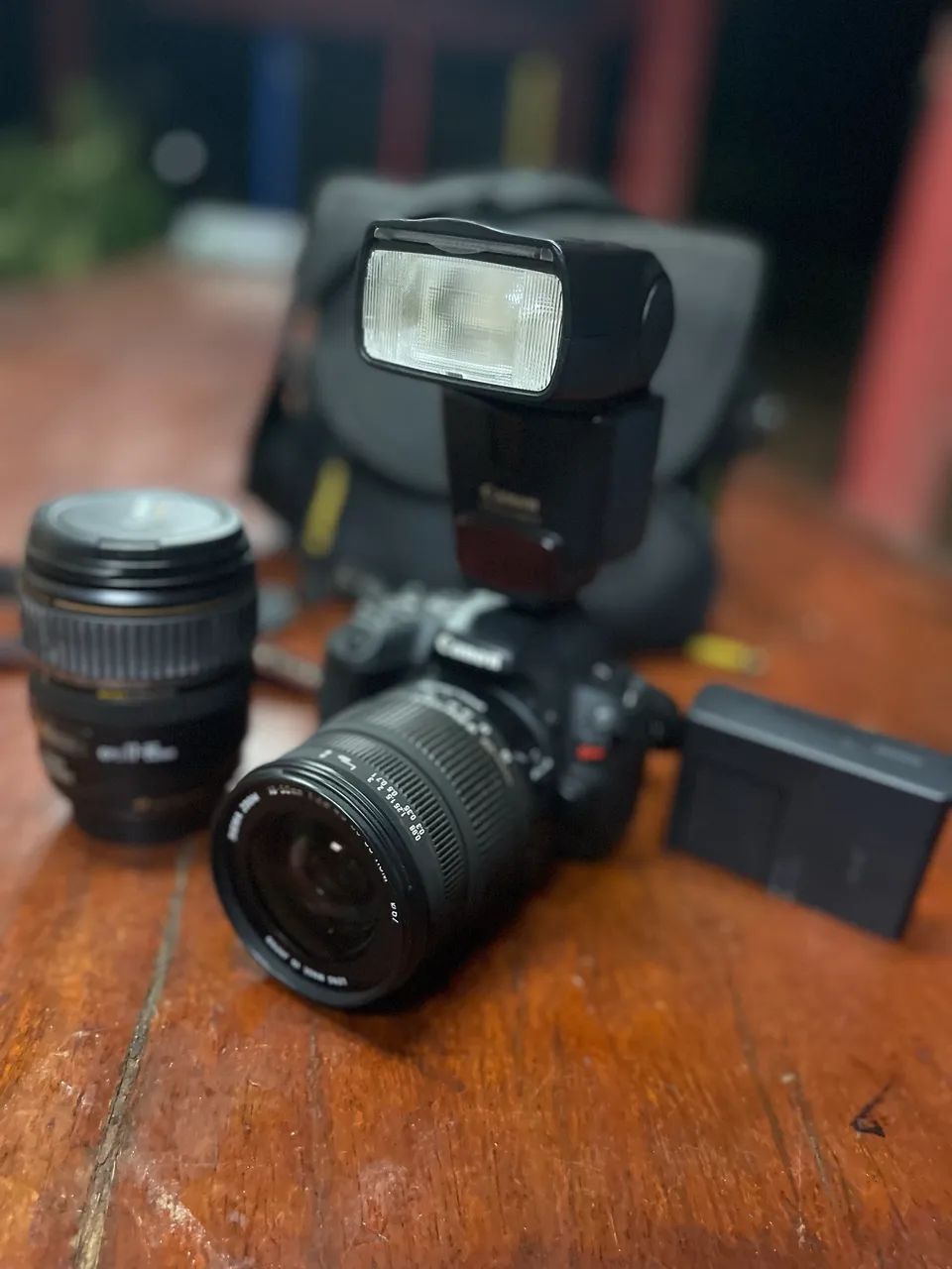 Canon EOS Rebel SL2 + 2 Lentes + Flash 430EX II - Kit Completo ...